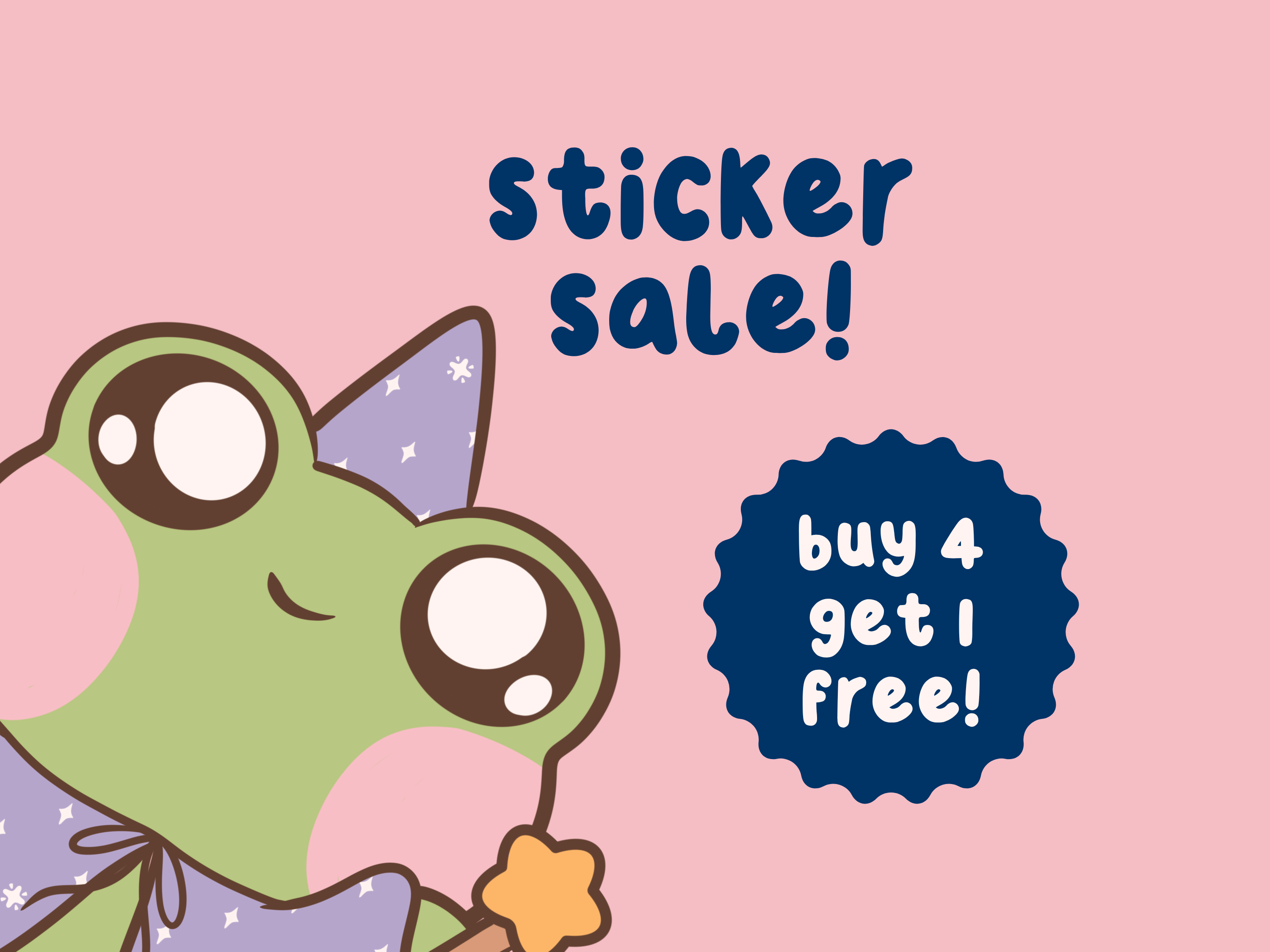 Buy 4 Get 1 Free Make Your Own Sticker Bundle & Save – kaybowzie